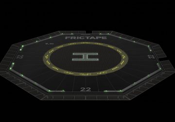 Frictape Circle & H Netlight - Flameskill