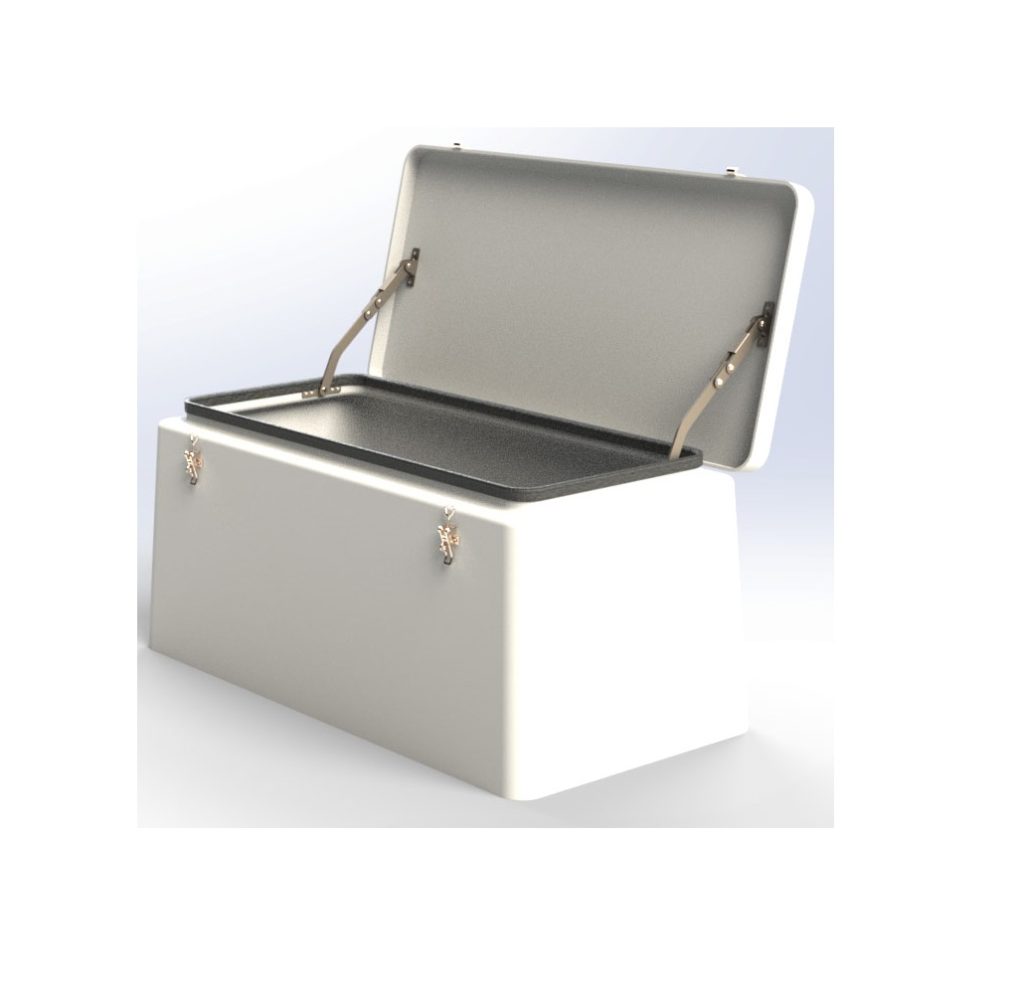 JB93 Lifejacket/Emergency Descent Device Chest - Flameskill