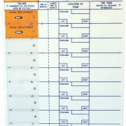 12 Tally BA Control Board c/w Clock and Rapid Deployment - Flameskill
